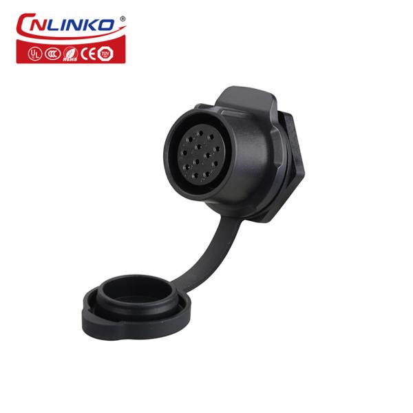 Quality CNLINKO Multi Pin Industrial Connector 12 Pin Outdoor IP68 Waterproof Connector for sale