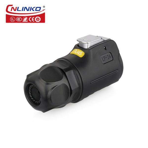 Quality Cnlinko LP24 RJ45 Waterproof Connector Internet LED Display 8P8C Connector for sale
