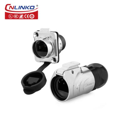 China High Performance Plastic Waterproof Rj45 Panel Cable Connector Ethernet Rj45 Connector for sale