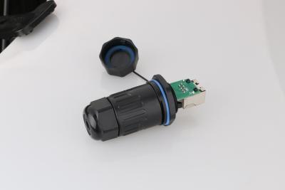China CNLINKO LP24 RJ45 Waterproof Connector LED Display Connector IP68 Waterproof Rj45 Connector for sale