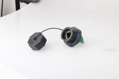 China CNLINKO LP24 RJ45 Waterproof Connector LED Display Connector IP68 Waterproof Rj45 Connector for sale