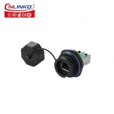 China IP68 Rj45 Waterproof Ethernet Connector for sale
