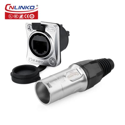 China Waterproof Ip67 Cat6 Modular Plug RJ45 Plug Cat6 Utp RJ45 Plug for Led Rental Display Connector for sale