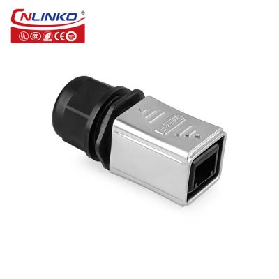 China CNLINKO Waterproof IP68 Ethernet Wire RJ45 Connector for Wifi Adapter for sale
