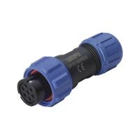 Quality WEiPU SP13 Plastic M13 Waterproof Circular Power Plug Socket Wire Joint for sale