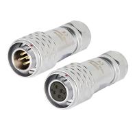 Quality WEiPU SF12 Plastic M12 Waterproof Circular Power Plug Socket Wire Joint for sale