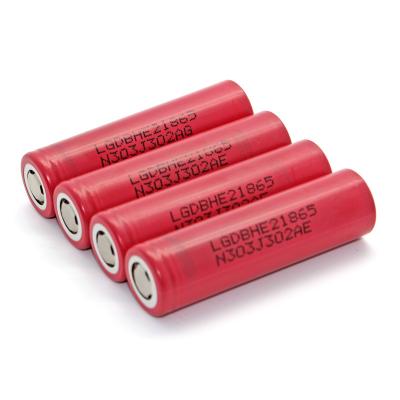 China Original 18650HE2 2500mah 3.7V li-ion 18650 rechargeable battery, 30Amp high discharge battery for ecig mods for sale