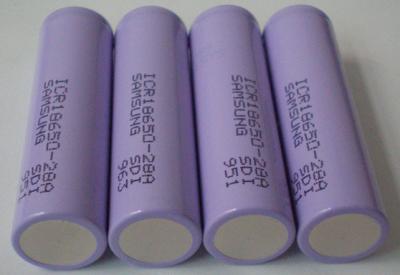 China Genuine Samsung ICR18650 28A 2800mah 3.7V li ion rechargeable laptop battery power bank for sale