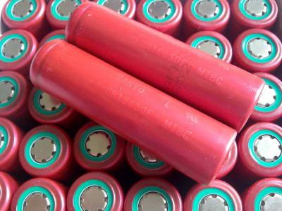 China Original Rechargeable 3.7V 2600mAh Sanyo 18650, medical torch battery for sale