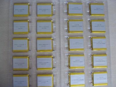 China 553456 3.7V 1100mAh Lipo battery for PDA battery for sale