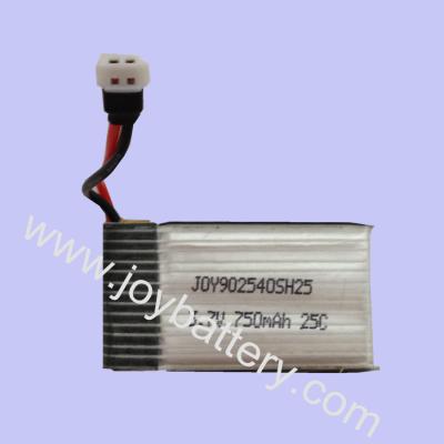 China 902540 750mah 25C 3.7v lipo battery for Walkera Genius Cp/ Hubsan X4/H107/H107D/H107L for sale