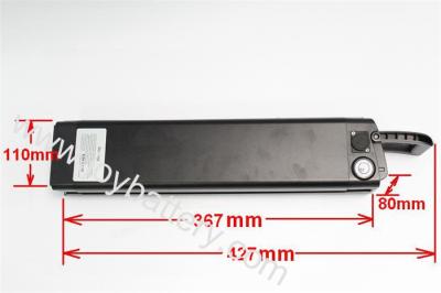 China 48V 23.2AH Li-ion Seat Tube Style Slim Aluminium Case Battery (Panasonic Cell NCR18650PF) for sale