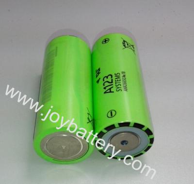 China A123 LiFePO4 Battery Replacement 26650 3.3V 2500mAh 30C discharge rate，A123 ANR26650M1B for sale