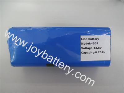 China 14.8V 6.75Ah 3S3P sony V3 18650 2250mAh battery pack,29.6V3.4Ah Panasonic NCR18650B for sale