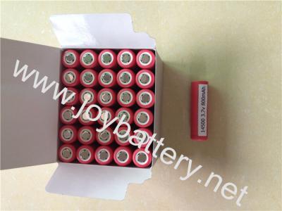 China Authentic Sanyo 14500 800mAh battery, Sanyo UR14500P 3.7V 800mAh in stock,AA sanyo ur14500p,14650,16650,18500 for sale
