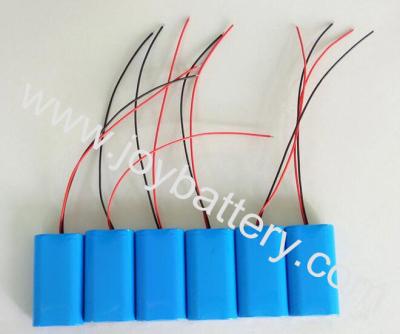 China 18650 lithium battery pack 1S2P 3.7v 4000mah battery,1S2P 18650 li-ion battery 3.7v 4000mAh with PCM protected for sale