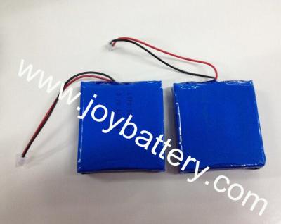 China 585460 3.7v 2000mah rechargeable li-polymer battery,585460,555462,606066 lipo battery,555462 1S3P 3.7V 6000mAh battery for sale