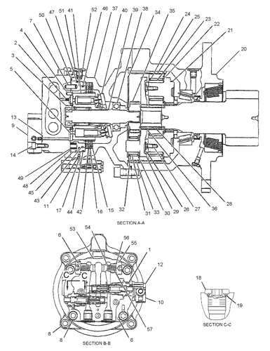 3126318 DRIVE GP-SWING Parts scheme