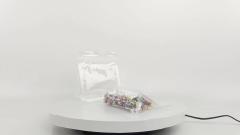 Custom Logo Food Grade Flat Bottom Packaging Bags