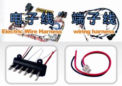 China Custom Electric Wire Harness 12V 24V Durable Automotive Cable Assembly for sale