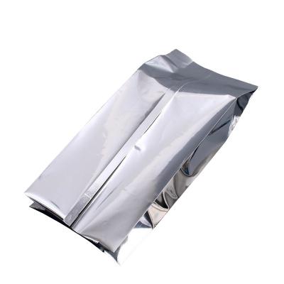 China BOPP CPP Food Grade Organ Bag Tea Vacuum Packaging Offset Printed Recyclable Glossy Silver Foil Milk Powder Green Tea Biscuits for sale