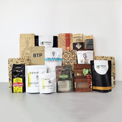 China Low MOQ 10pcs Custom Sizes and Printing Recyclable Reusable Stand up Zipper Bag for Food or Cosmetic Free Design for sale