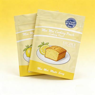 China High Temperature PE Gravure&Digital Printed Custom Resealable Zipper Retort Cooking Pouch Moisture Proof  Food Packaging Doypack for sale