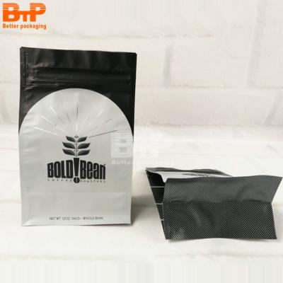 China Customization 350g 500g 1kg Coffee Bag Printed Plastic Packaging Bag for Coffee Beans Flat Bottom Mylar Other Packaging Pouch for sale