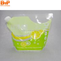 China Customized Detergent Liquid Spout Pouch Liquid Packaging Plastic Bag for Laundry Detergent Packaging for sale