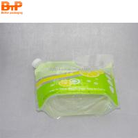 China Customized Detergent Liquid Spout Pouch Liquid Packaging Plastic Bag for Laundry Detergent Packaging for sale