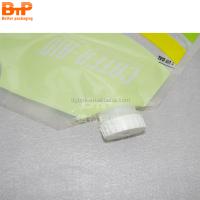China Customized Detergent Liquid Spout Pouch Liquid Packaging Plastic Bag for Laundry Detergent Packaging for sale