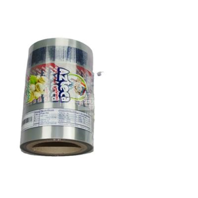 China Custom Printed Mylar Flexible Plastic Packaging Wholesale Pet PE Candy Cookie Roll Stock Laminated Roll Film for sale