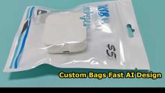 Custom Digital Print Packaging Bags Fast Delivery