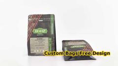 Custom Coffee Bags Digital Print Low MOQ