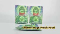 Custom Die Cut Mylar Bags Food Storage