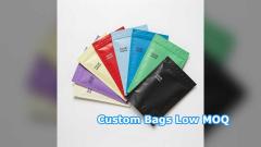 Custom Zipper Bags Low MOQ Food Cosmetic Packaging