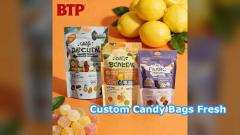 Custom Candy Pouches Resealable Moisture Proof