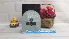 Custom Coffee Bags With Valve & Zip Lock