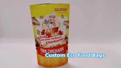 Custom Food Packaging Bags Eco Friendly Zippers