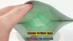 Custom Fertilizer Bags kg Stand Up Pouches