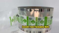 Custom Food Packaging Rolls High Quality Film
