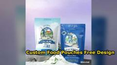 Custom Food Pouches Free AI Design