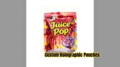 Holographic Zipper Bags Custom Logo Wholesale