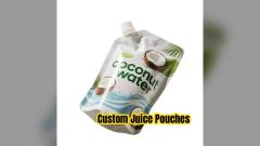 Custom Spout Pouches For Juice & Water