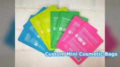 Custom Mini Cosmetic Bags Travel Pouch