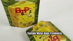 Custom Mylar Bags Food Grade Stand Up Ziplock Pouches