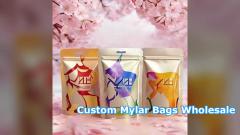 Custom Mylar Bags Wholesale Zip Lock Pouches