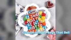 Custom Shaped Zipper Pouches for Premium Snack Packaging