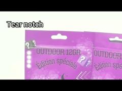 Custom Smell Proof Mylar Bags Food Packaging