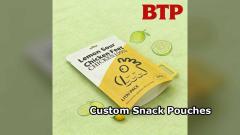 Matte Snack Pouches Custom Branding Moisture Proof